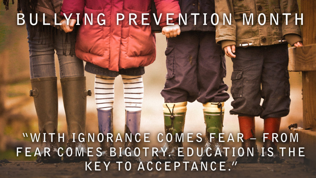 National Bullying Prevention Month - Rockford Housing Authority